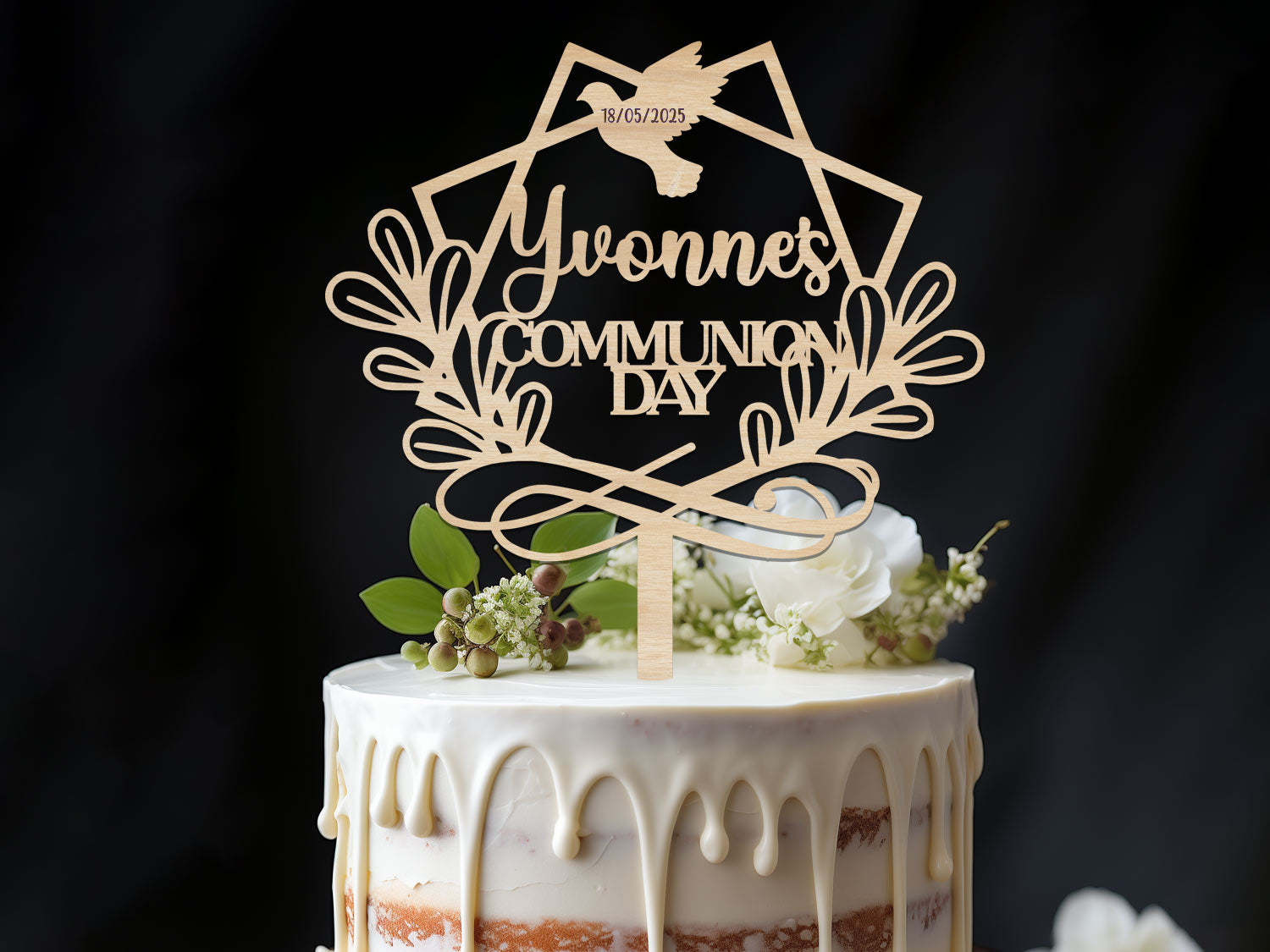 Cake Topper Communion Day - PGFactory.ie