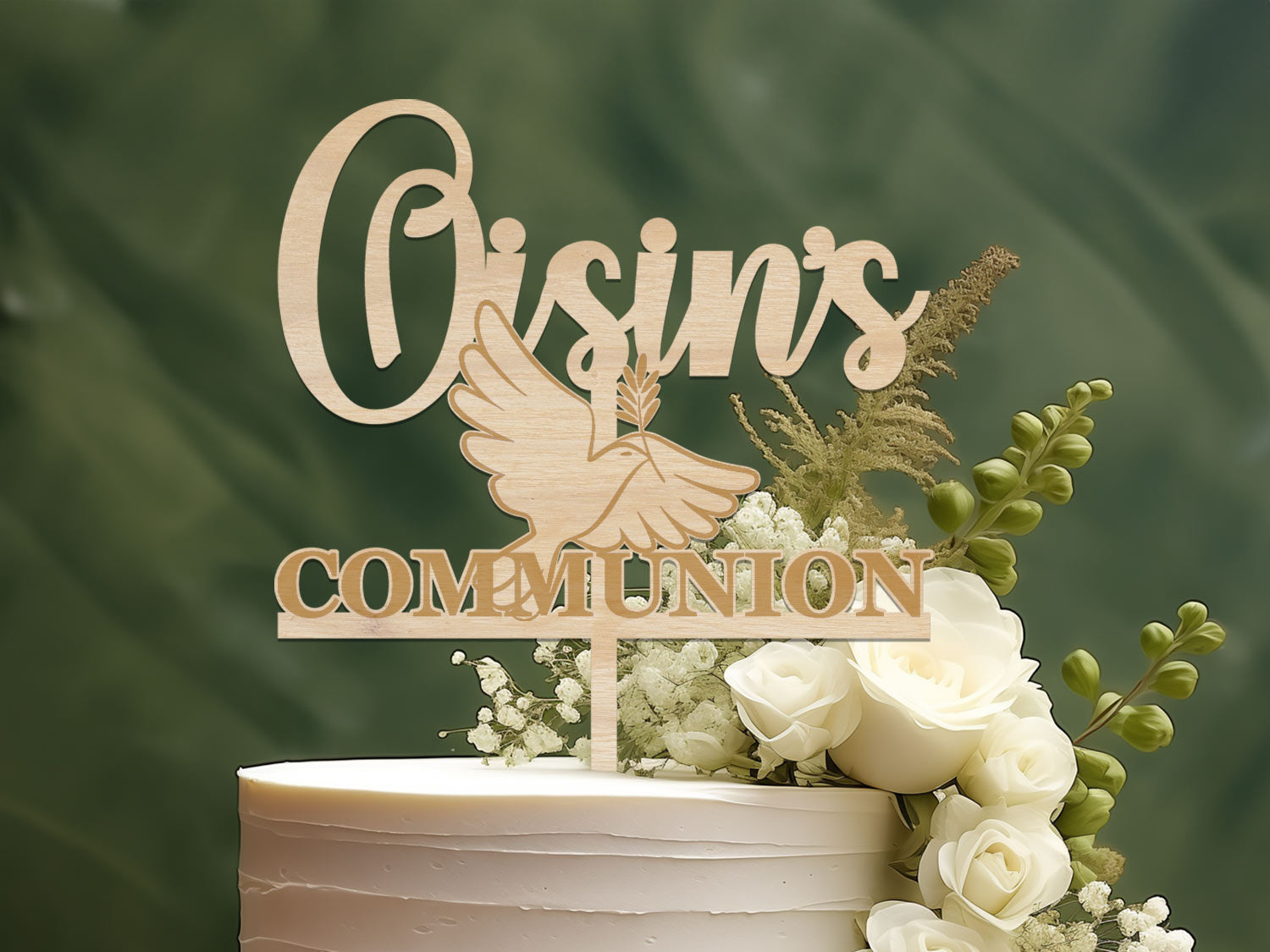 Personalized Holy Communion Cake Toppers – PGFactory.ie