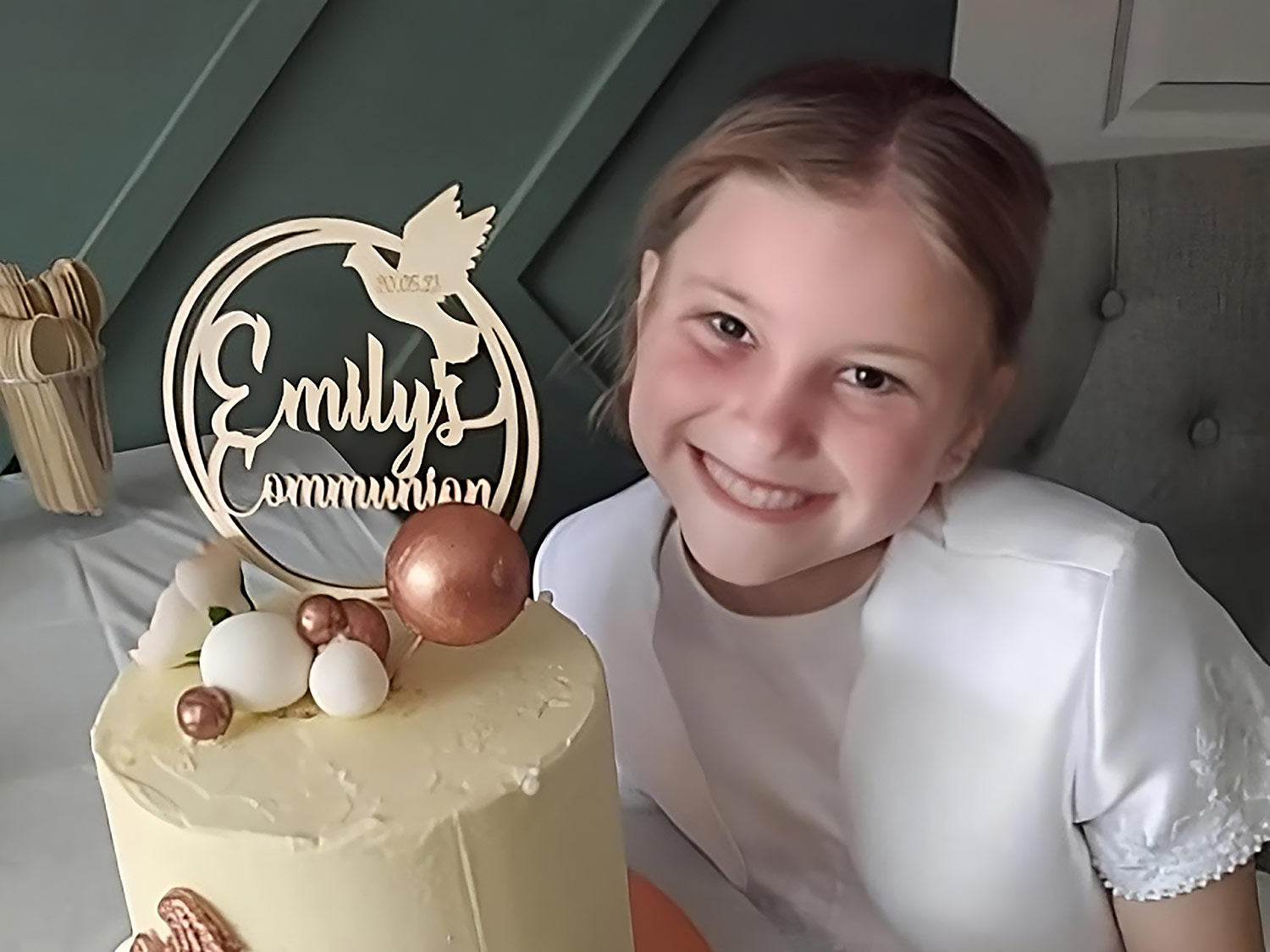Personalized Holy Communion Cake Toppers – PGFactory.ie