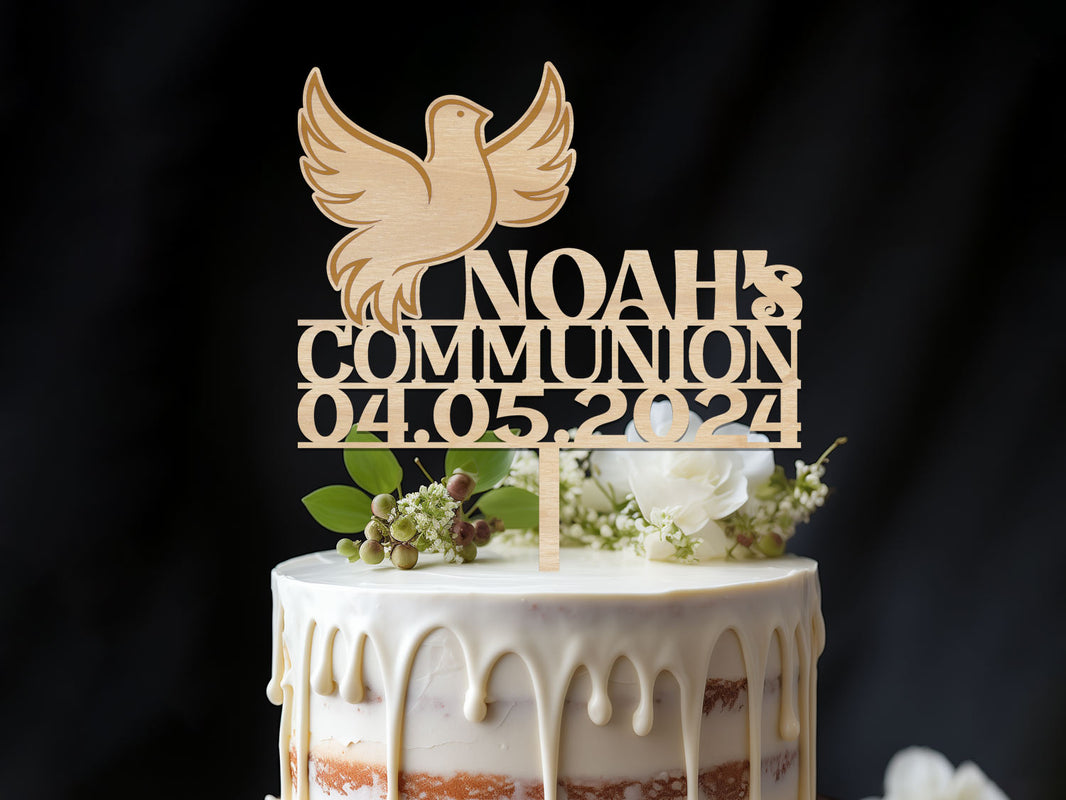 Personalized Holy Communion Cake Toppers – PGFactory.ie