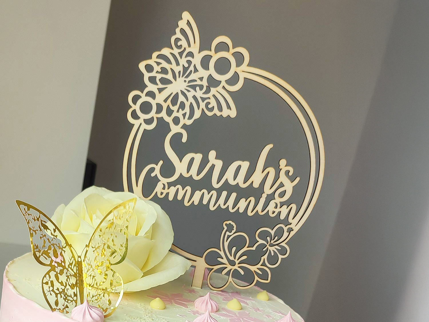 Personalized Holy Communion Cake Toppers – PGFactory.ie