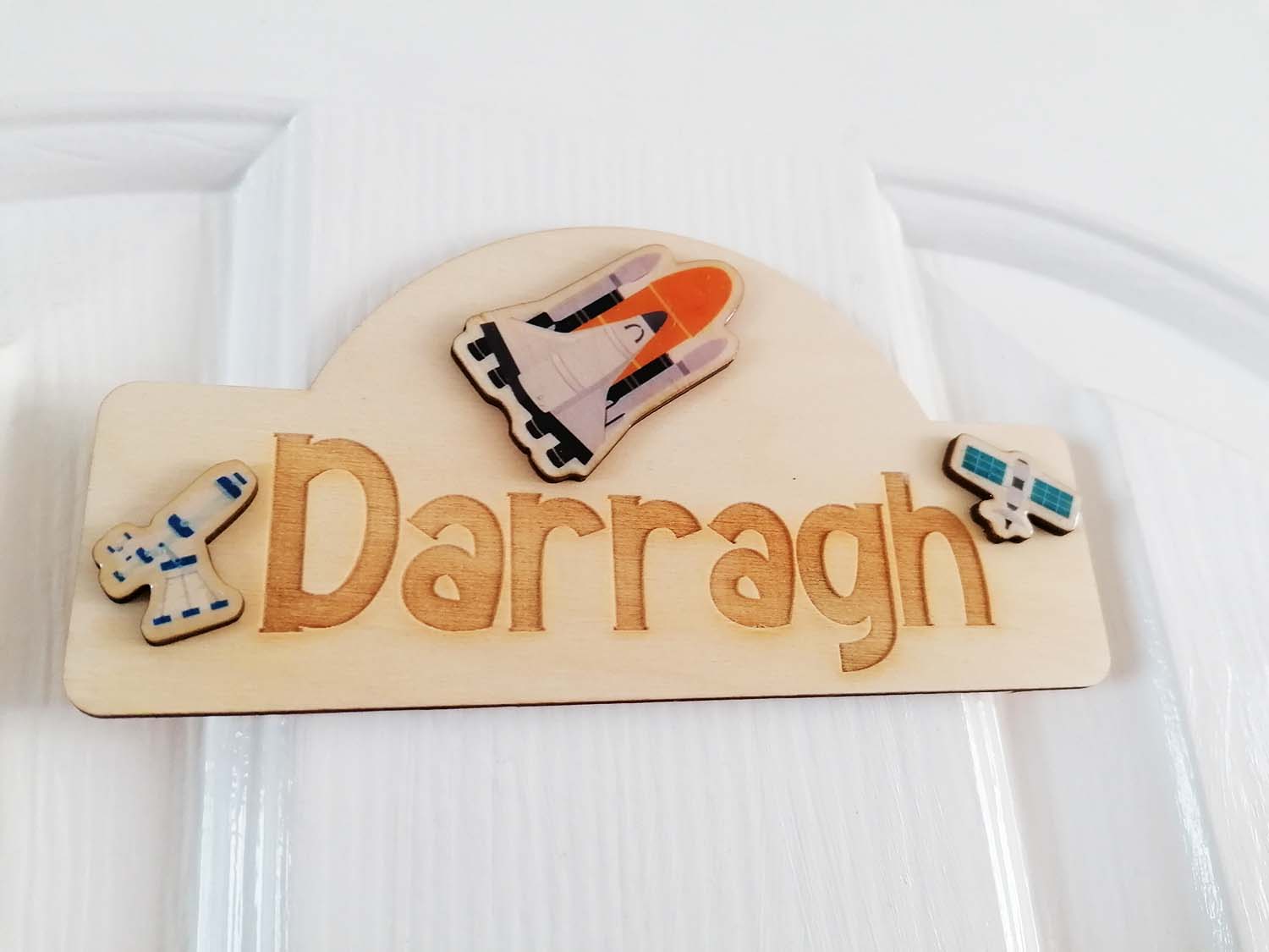Astronaut Space Themed Child Room Sign – PGFactory.ie