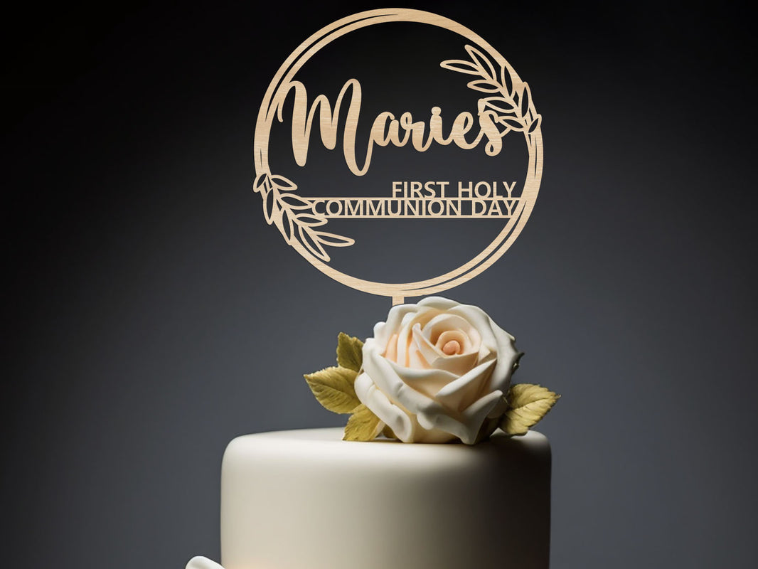Personalized Holy Communion Cake Toppers – PGFactory.ie
