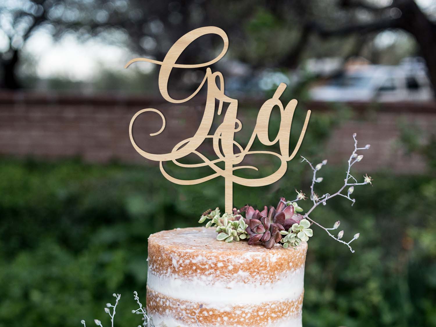 Grá Love in Irish Wedding Cake Topper – PGFactory.ie