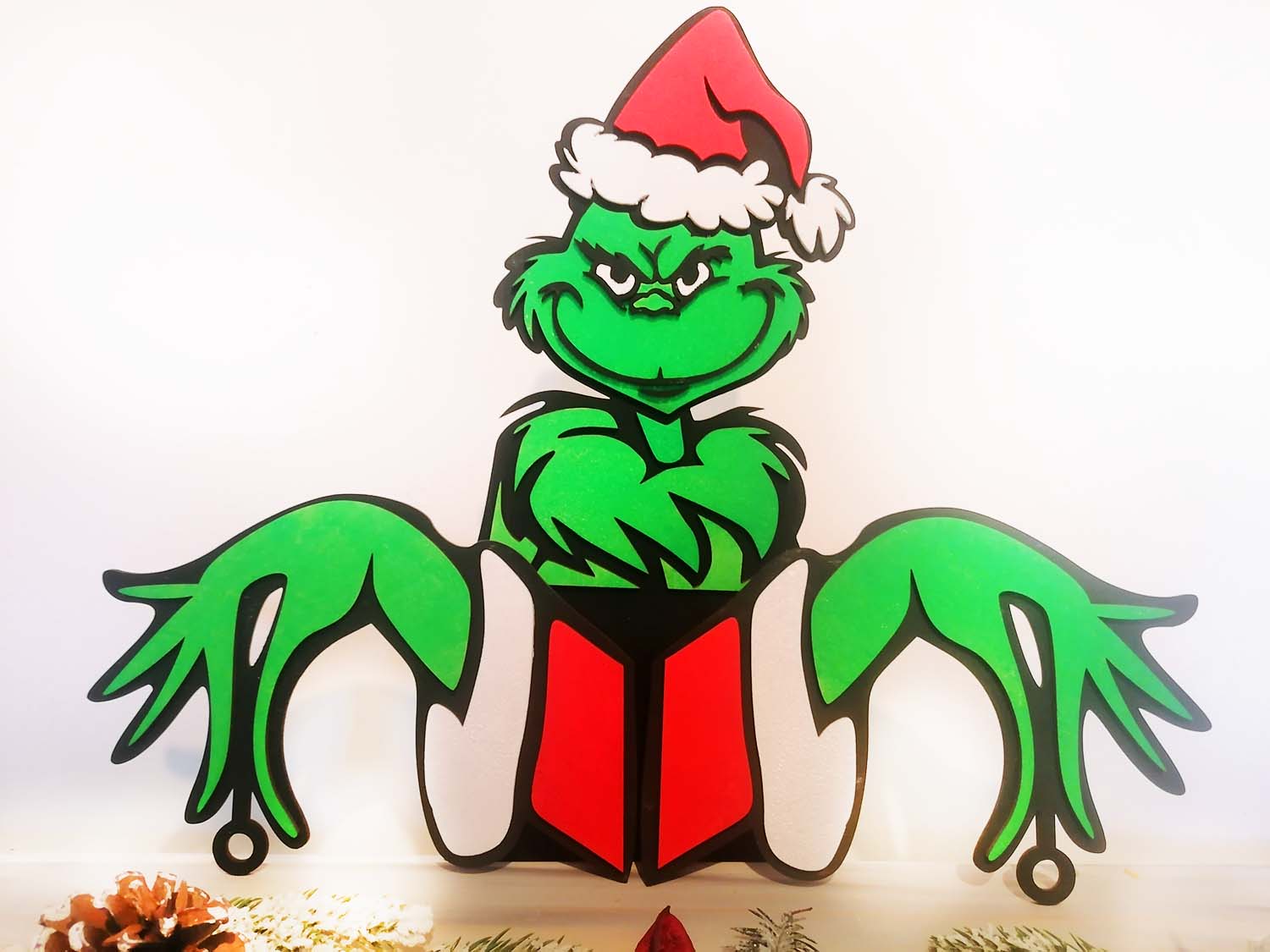 Grinch Hand Christmas Wall Decoration – PGFactory.ie