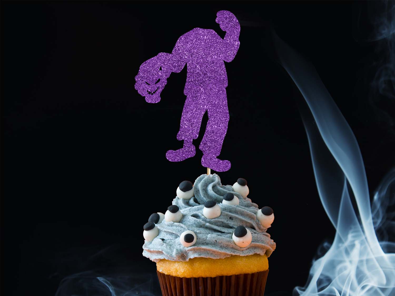 Zombie Cupcake Topper. 12 pieces. Party Decoration – PGFactory.ie